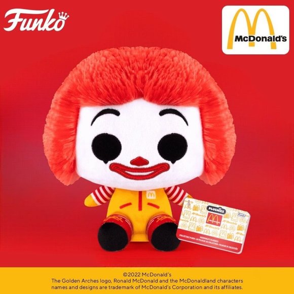Funko | Toys | Funko Plush Ad Icons Mcdonalds Ronald Mcdonald Plushies ...
